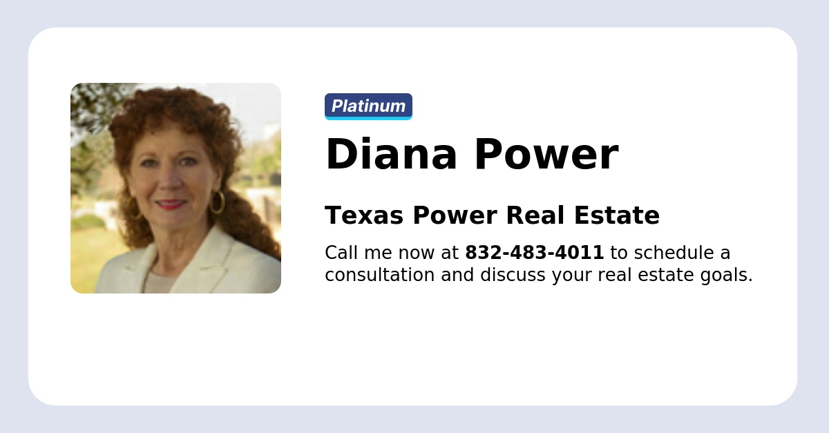 Platinum Real Estate Agent - Diana Power