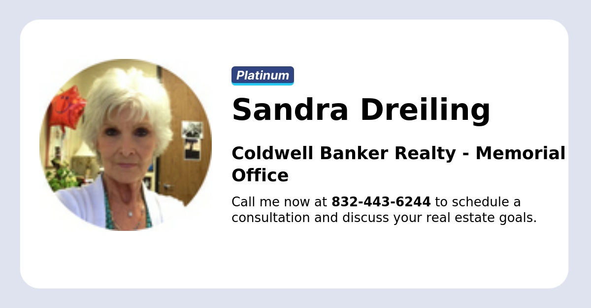Platinum Real Estate Agent - Sandra Dreiling