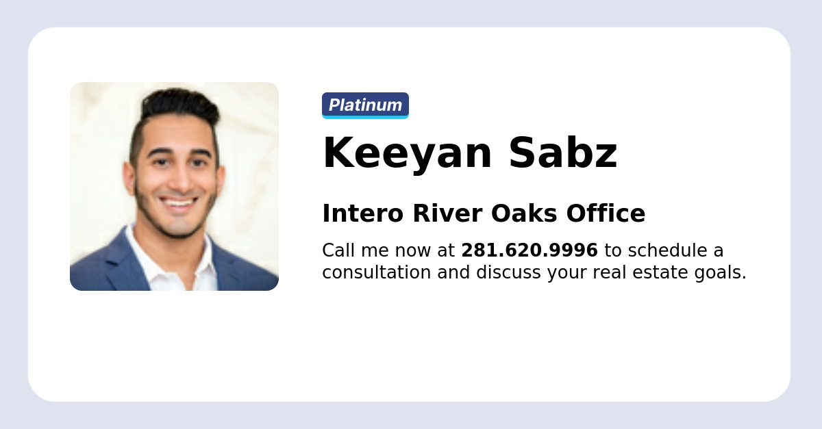 Platinum Real Estate Agent - Keeyan Sabz