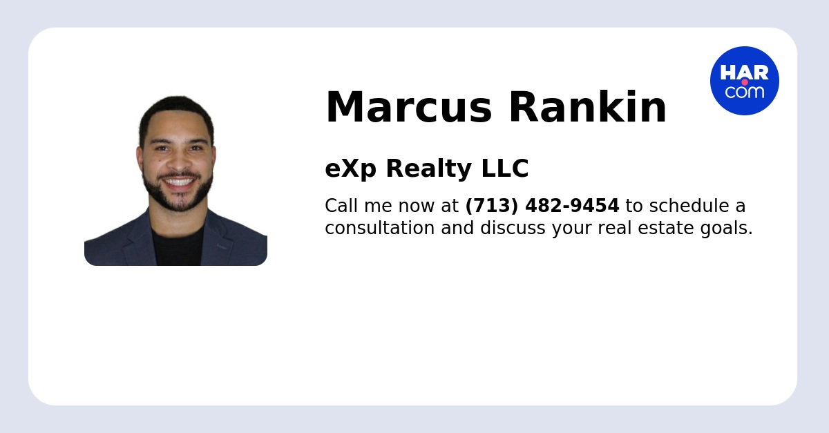 Marcus Rankin, TX Real Estate Agent - HAR.com