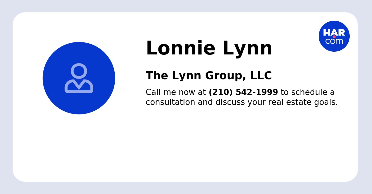 Lonnie Lynn, TX Real Estate Agent - HAR.com