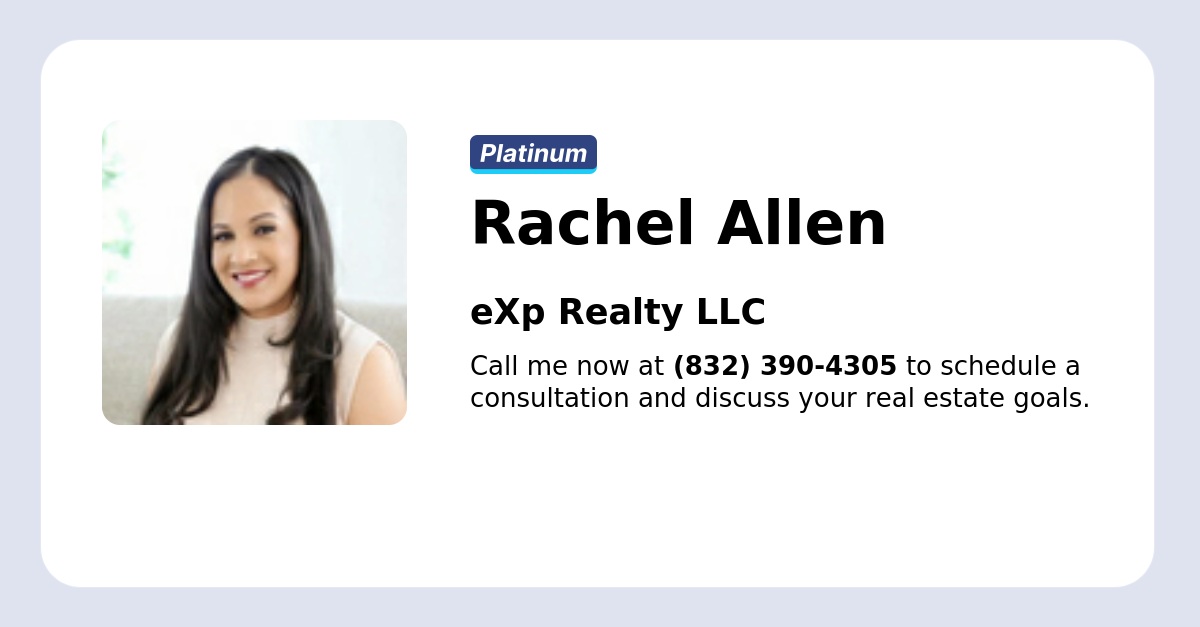 Platinum Real Estate Agent - Rachel Allen