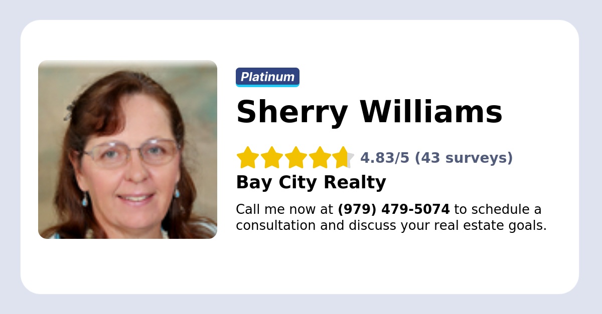 Platinum Real Estate Agent - Sherry Williams
