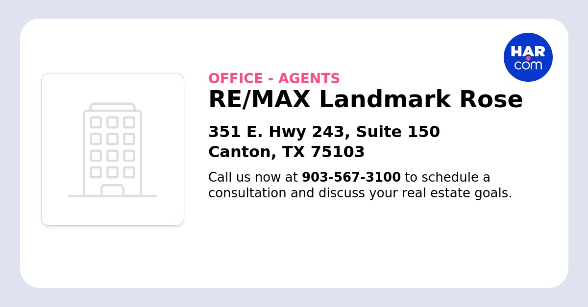 RE/MAX Landmark Rose Agents - HAR.com