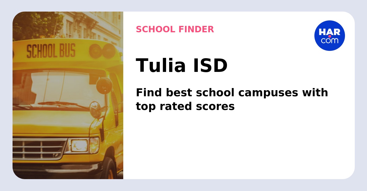 Tulia ISD - HAR.com