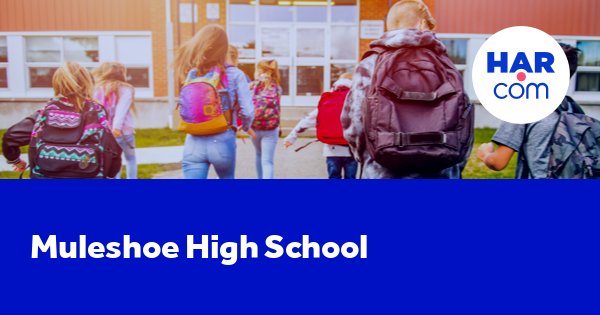 Muleshoe High School Muleshoe, TX - HAR.com