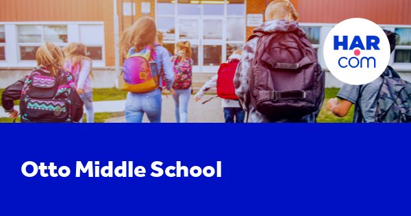 Otto Middle School Plano, TX - HAR.com