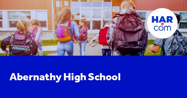 Abernathy High School ABERNATHY, TX - HAR.com