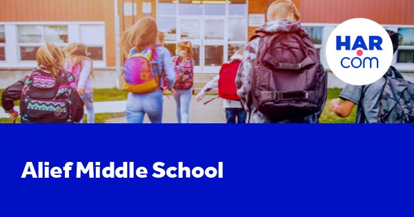 Alief Middle School Houston, TX - HAR.com