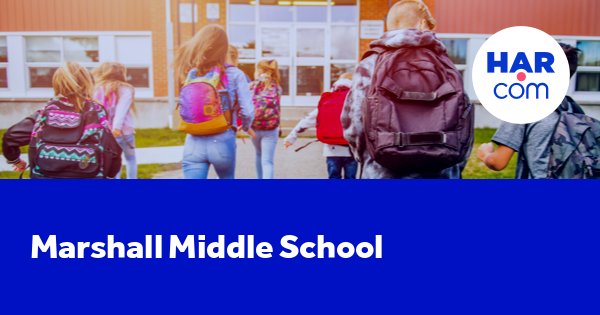 Marshall Middle School BEAUMONT, TX - HAR.com